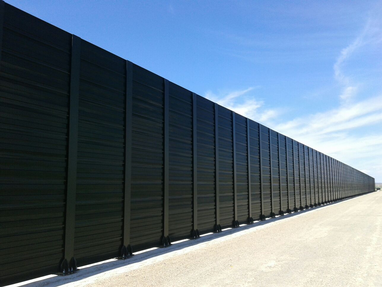 Metallic Noise Barrier - INSA P68 Plus